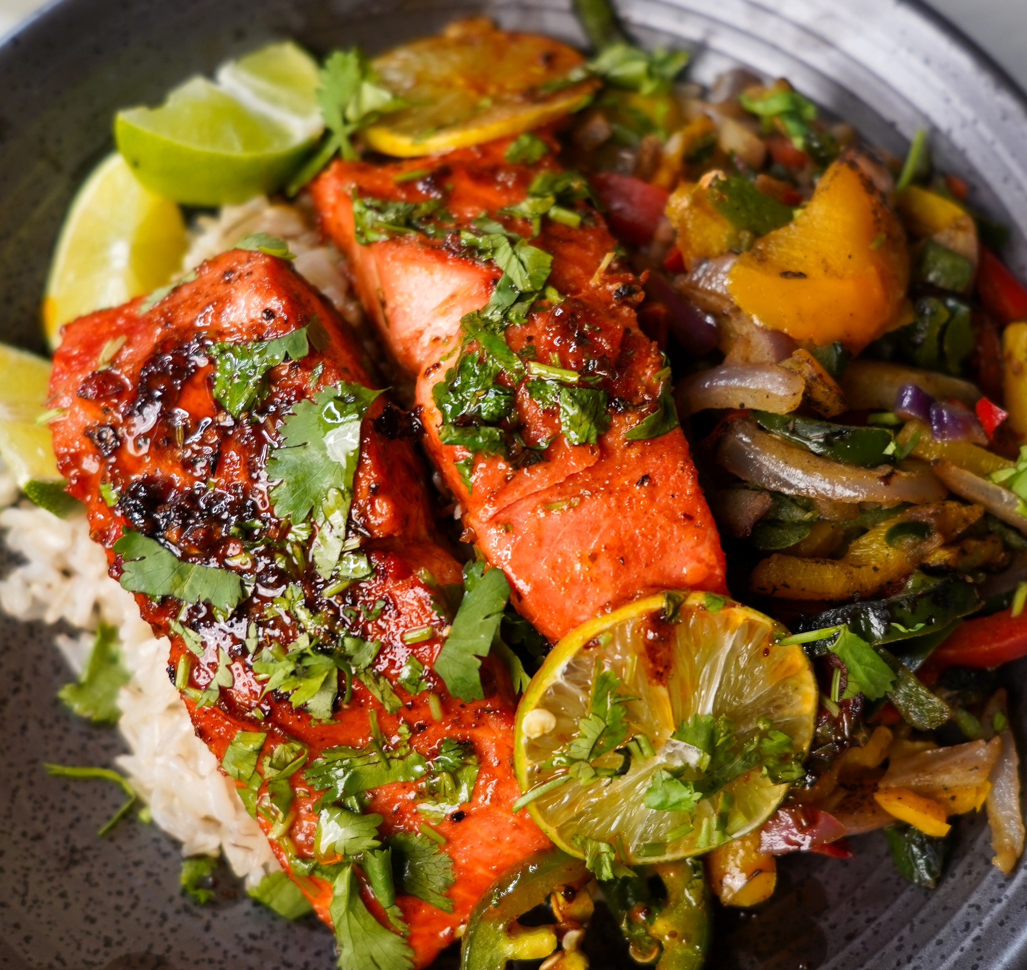 Honey Creole Salmon